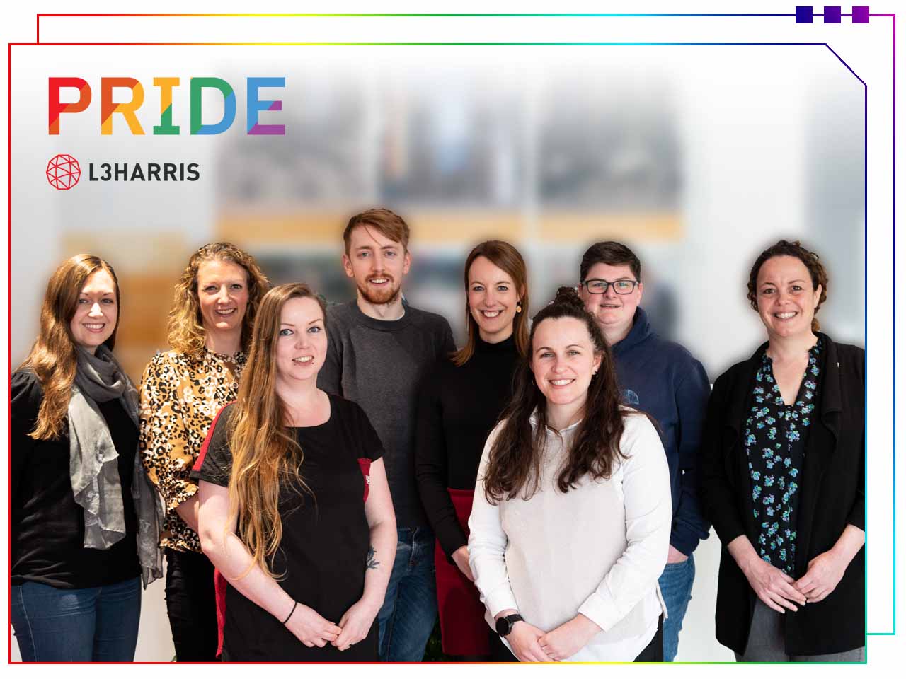 L3Harris PRIDE members in group photo