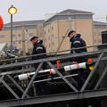 © UK MOD L3Harris Iver3 AUV being loaded onto RN Vessel. Photo: LPhot ...