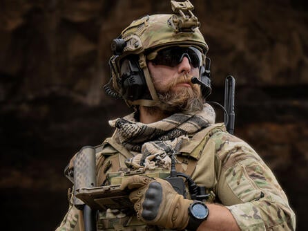 AN/PRC-163 Multi-channel Handheld Radio | L3Harris® Fast. Forward.