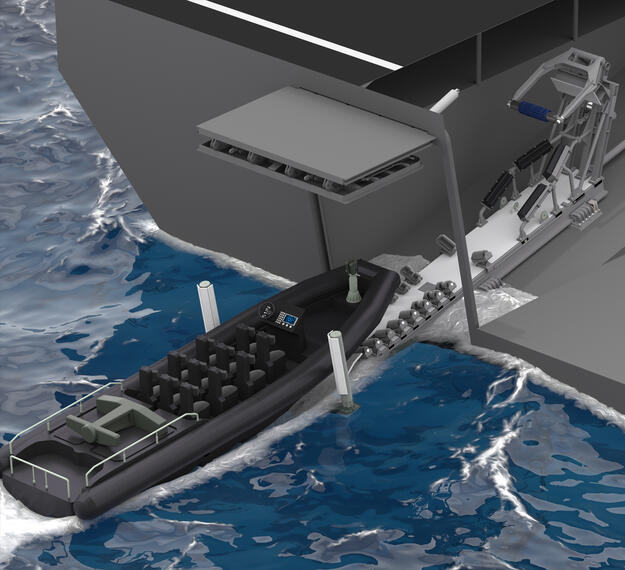 Unmanned Surface Vessel Calzoni Unmanned Surface Vessel Calzoni