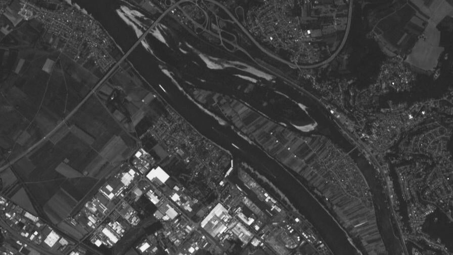 Medium Resolution Imagery Aerial View